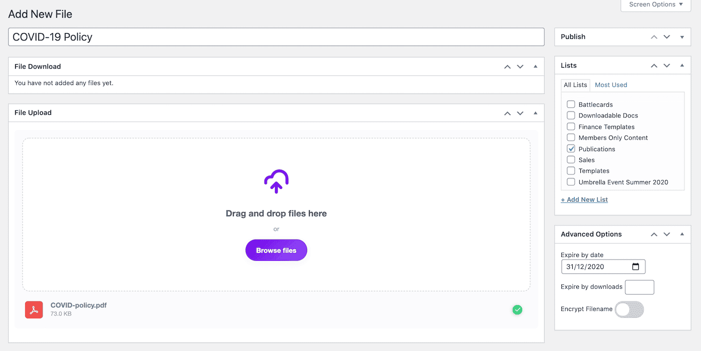 How to Create a WordPress Publications Library - WP Document Library PRO