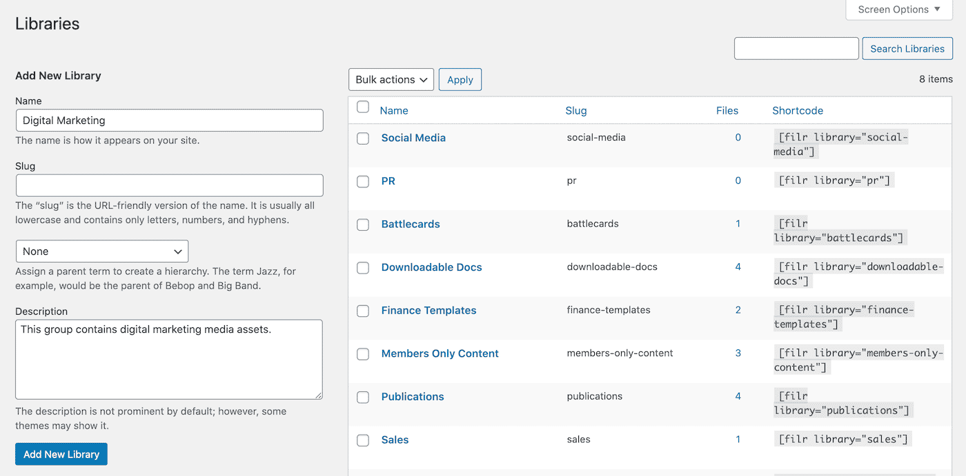 How to Create a Media Assets Library for Your Agency - WP Document ...