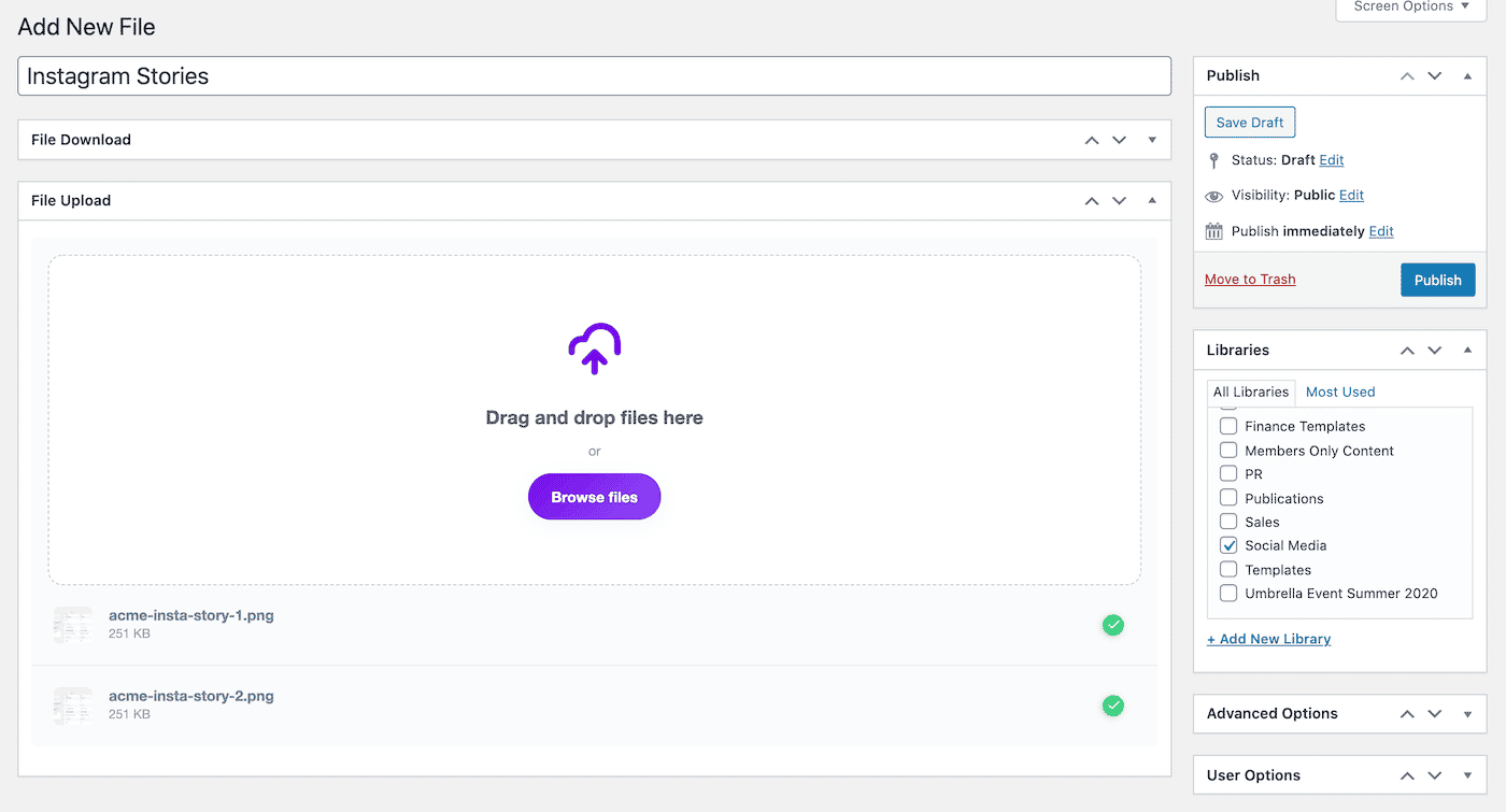 How to Create a Media Assets Library for Your Agency - WP Document ...